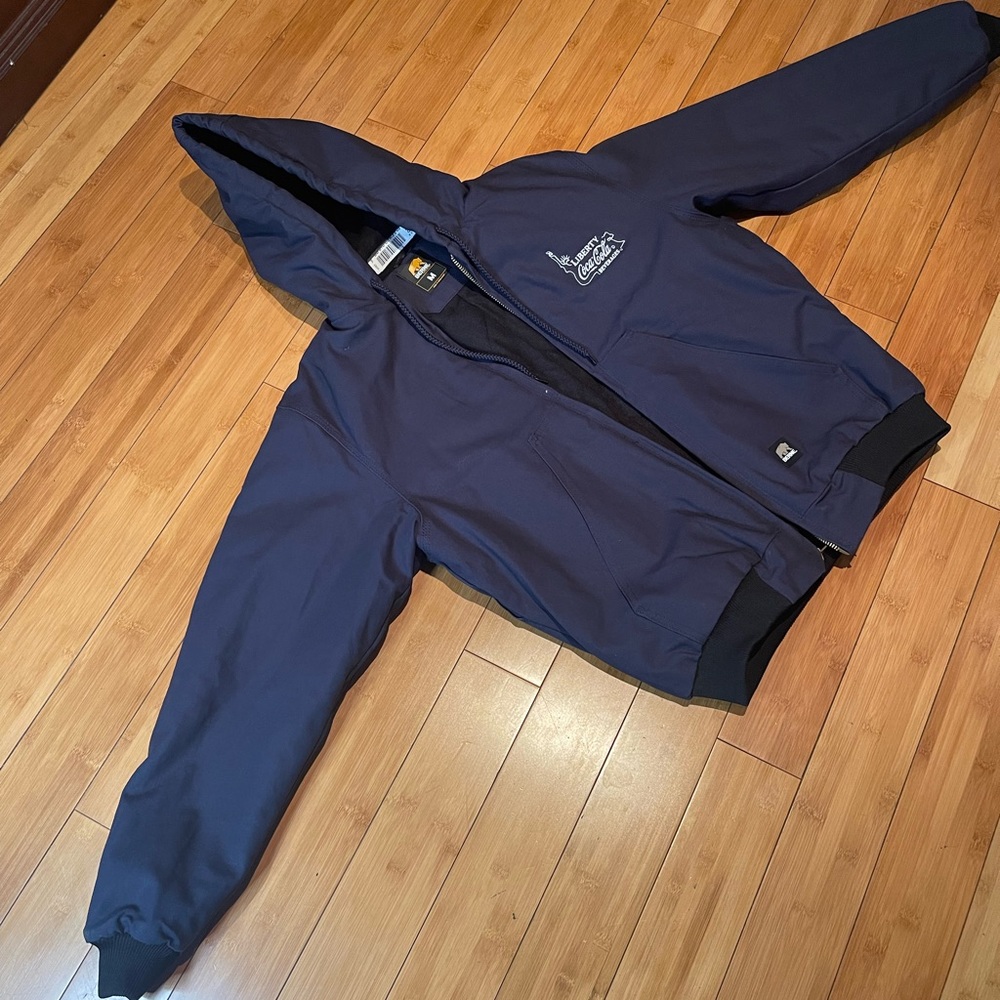 Medium Navy Blue Coca Cola Berne Heavy Duty Winter Co… - Gem